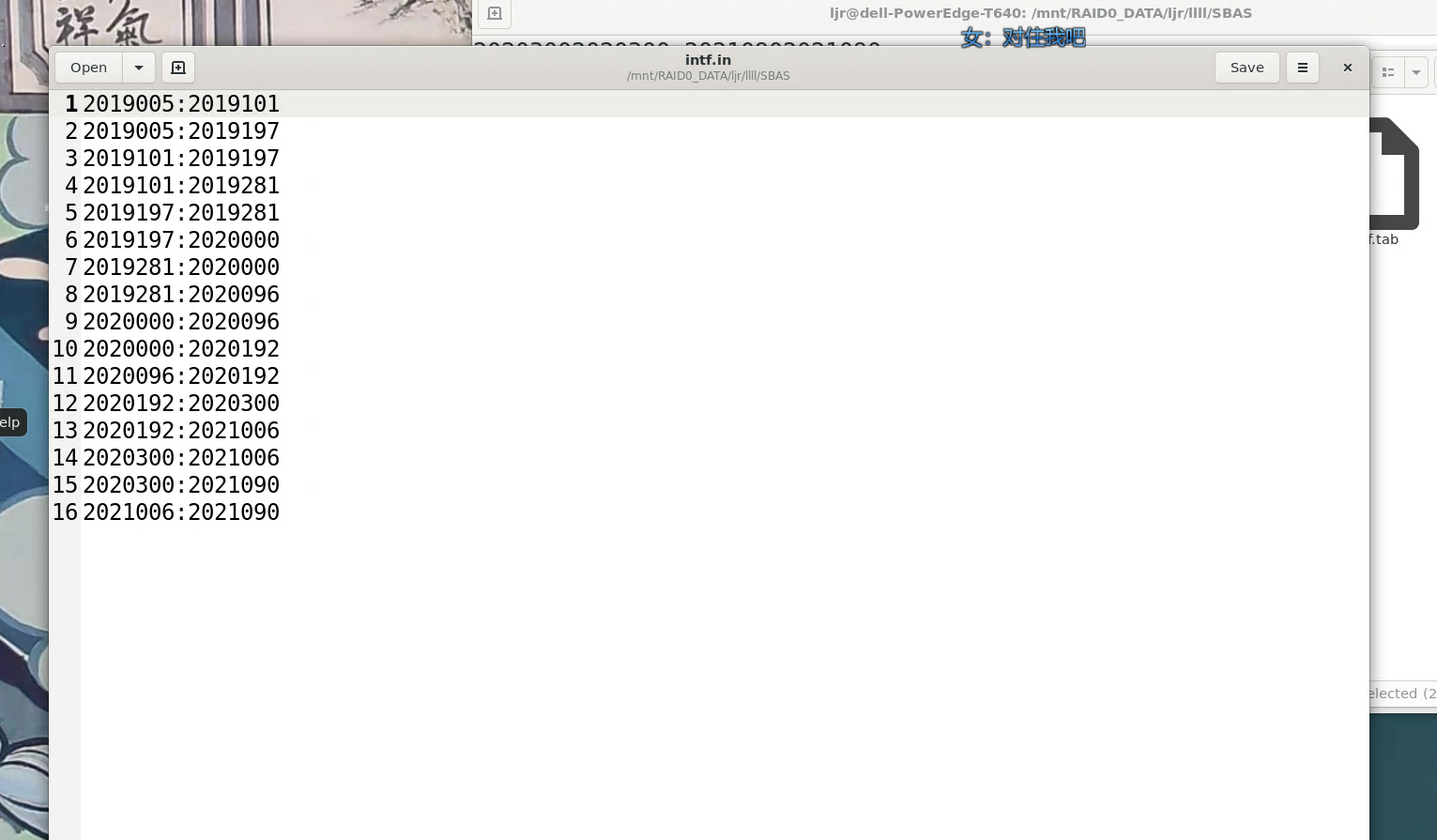 [Help]: intf.in about prep_sbas.csh · Issue #734 · gmtsar/gmtsar · GitHub