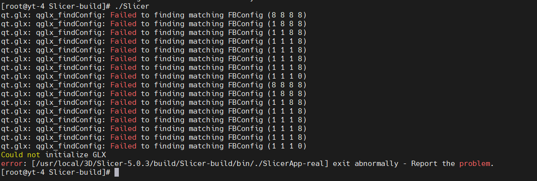 Could not initialize GLX · Issue #6509 · Slicer/Slicer · GitHub