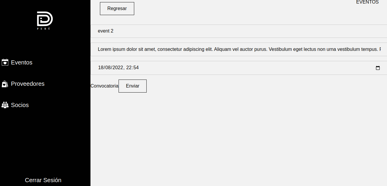 MEJORAR ESTILOS EN VISTA DE EVENTOS · Issue #77 · Azordev/did-admin-panel · GitHub