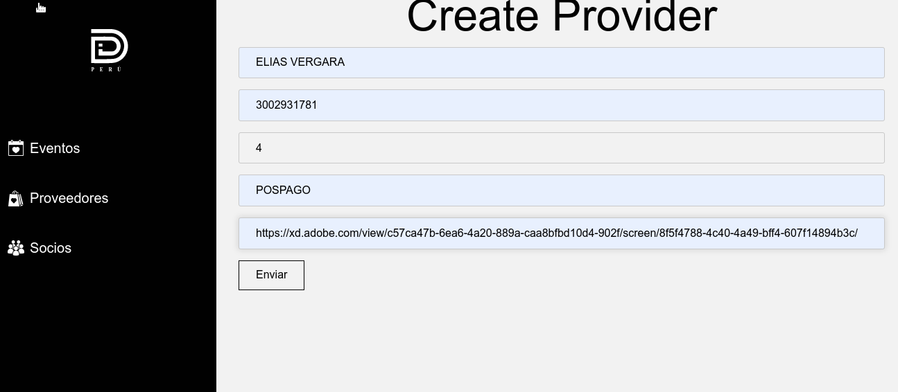 (BUG) HACER FUNCIONAR LA OPCION NUEVO PROVEEDOR / to run the new supplier option · Issue #139 ...