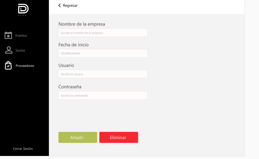 HACER UNA VISTA PARA NUEVO PROVEEDOR ./ MAKE A VIEW FOR A NEW SUPPLIER . · Issue #90 · Azordev ...