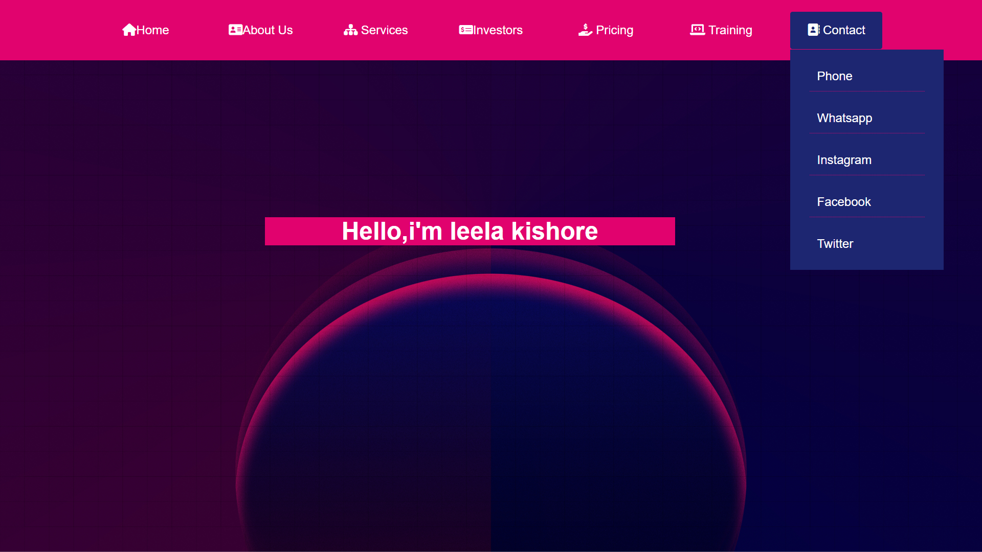 GitHub - leelkishorereddy/Drop-Down-Menu-Web-Design: Create your very ...