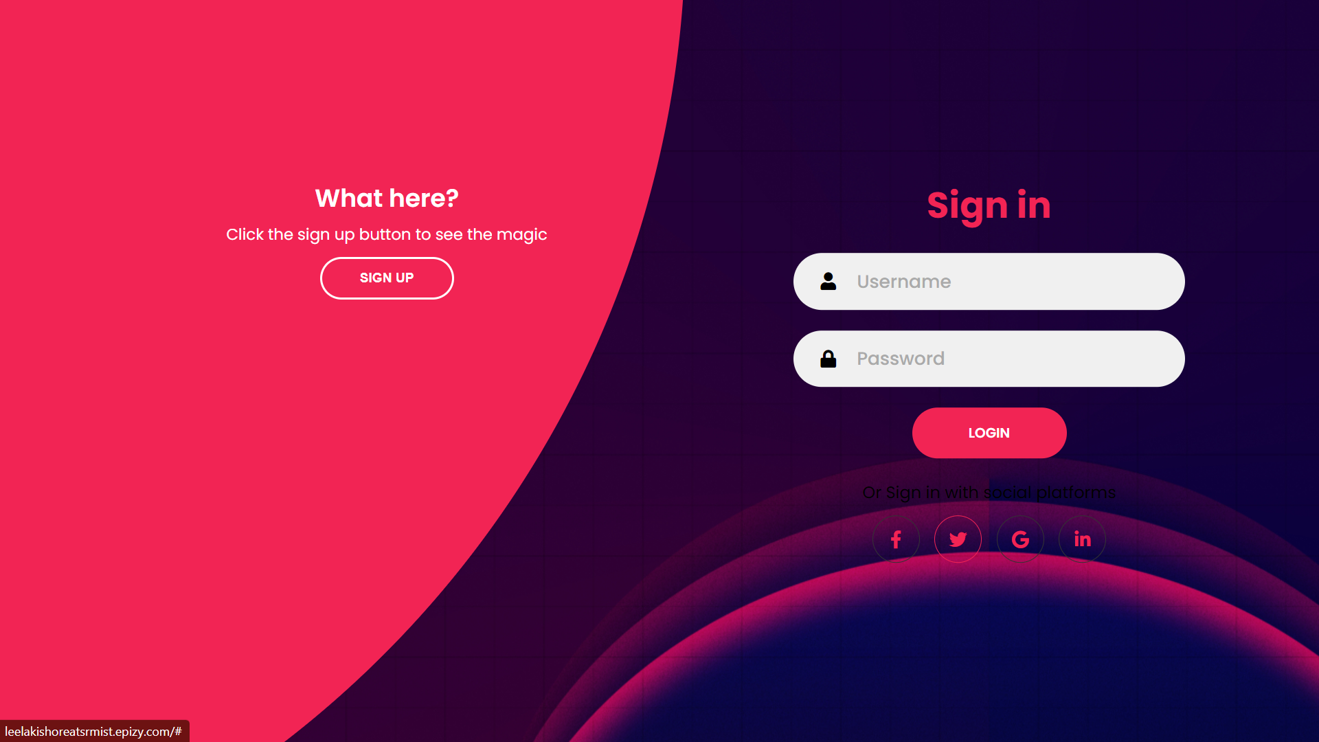 GitHub - leelkishorereddy/live-signup-design-for-placement: responsive design for placement