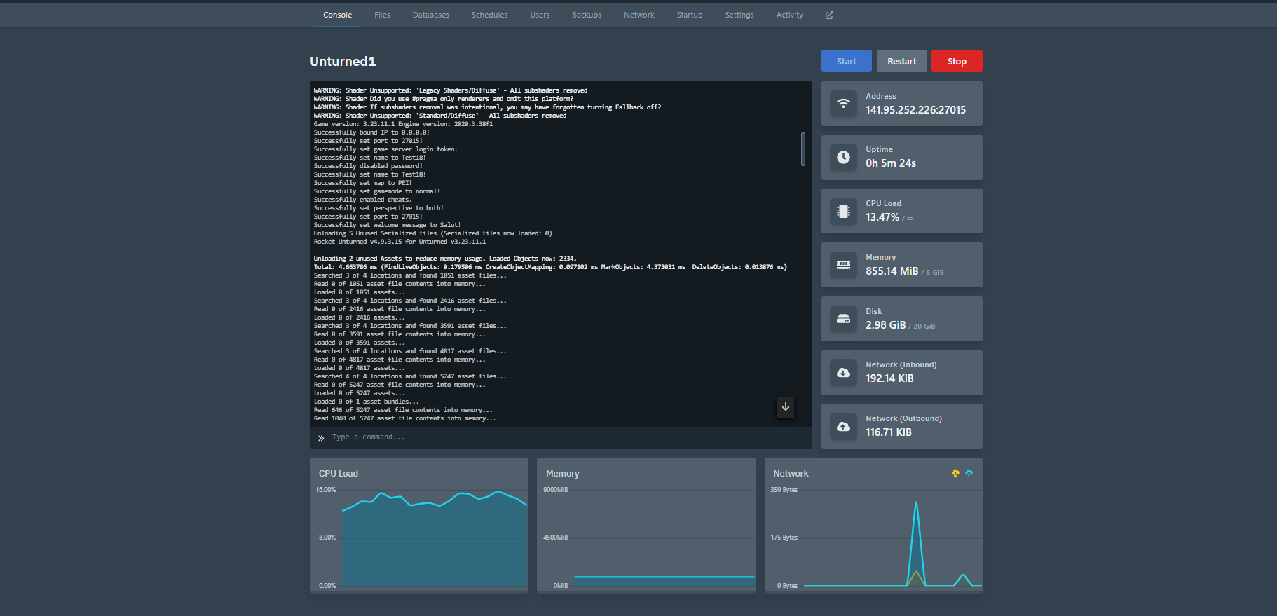Problem with Unturned Server · Issue #4113 · SmartlyDressedGames/Unturned-3.x-Community · GitHub