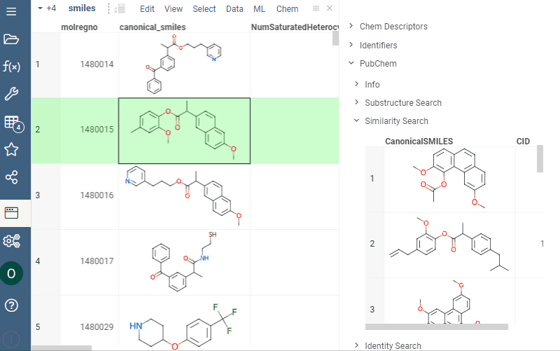 Chem Info Panel Docking Issue · Issue 1307 · Datagrok Aipublic · Github 