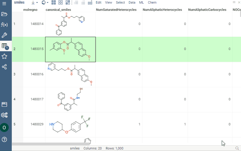 Chem: сlosing the Sketcher changes orientation for some molecules ...