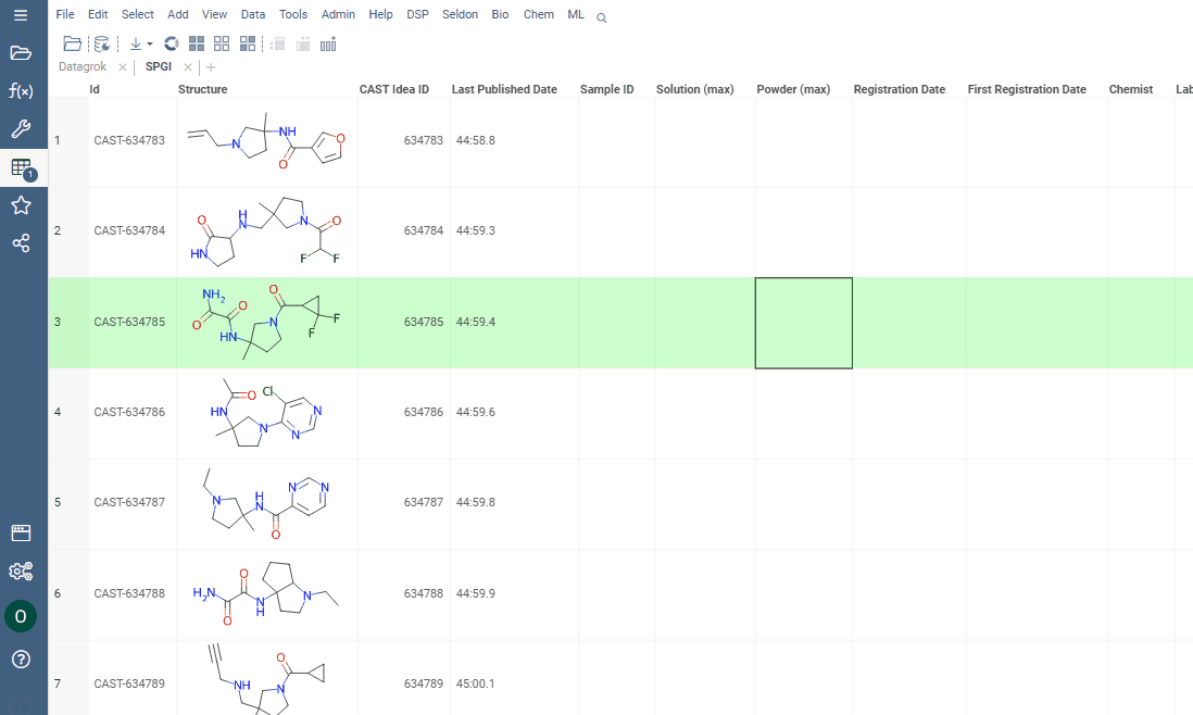 Selecting Pinned Columns · Issue #1631 · datagrok-ai/public · GitHub