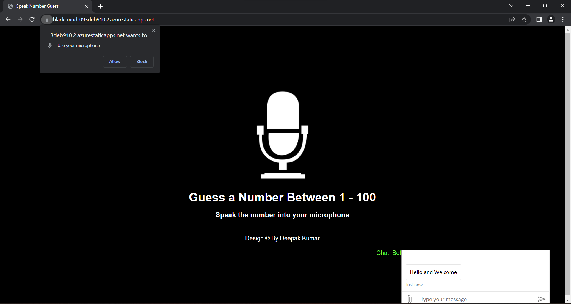 GitHub - Deepak143deepu/FRT_Project: Speak Number Guessing Game I Created This Project Using ...