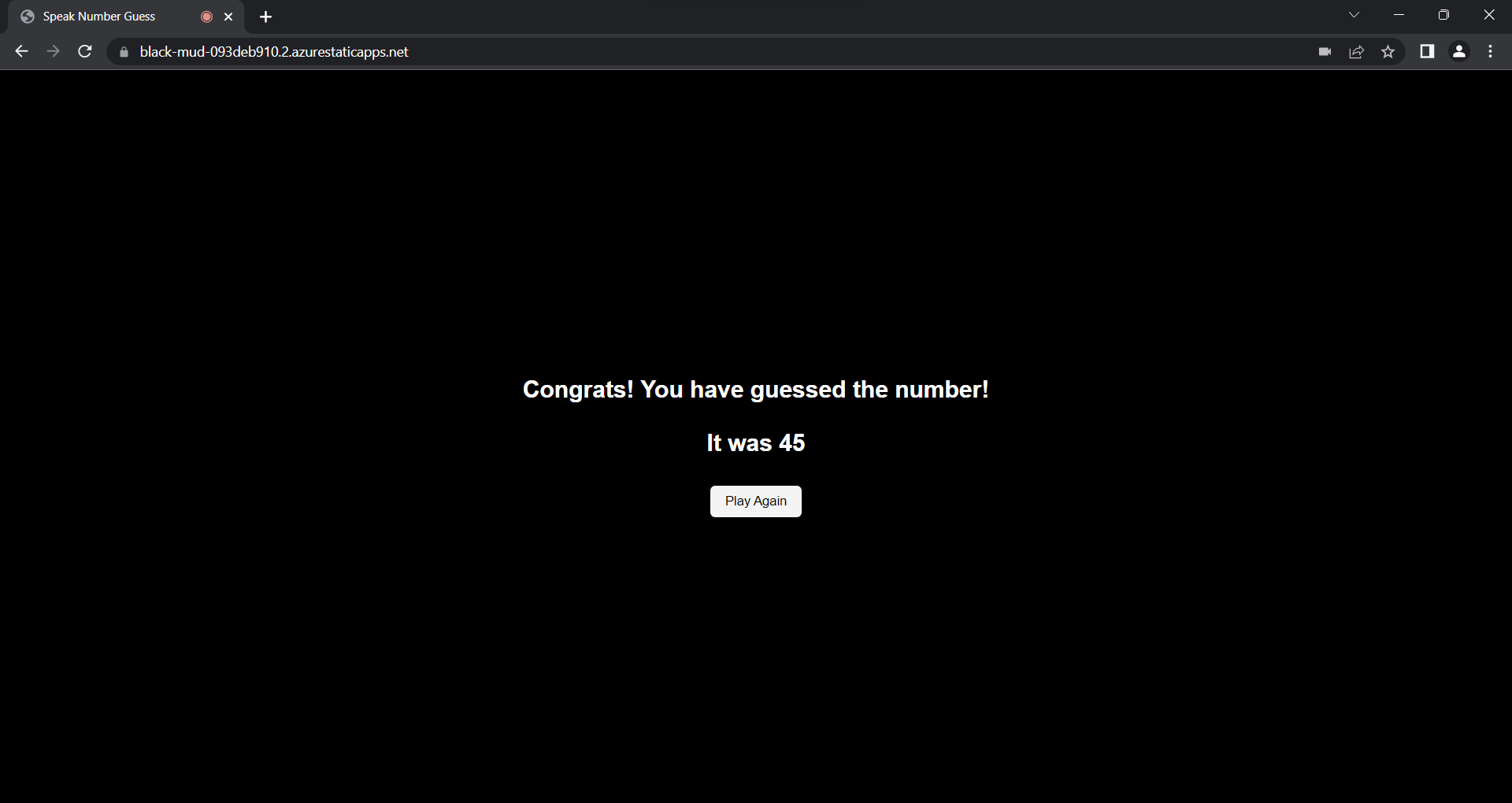 GitHub - Deepak143deepu/FRT_Project: Speak Number Guessing Game I Created This Project Using ...