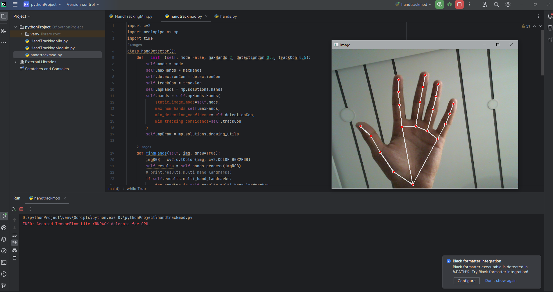 GitHub - OmBirari/Palm-Tracking-Model