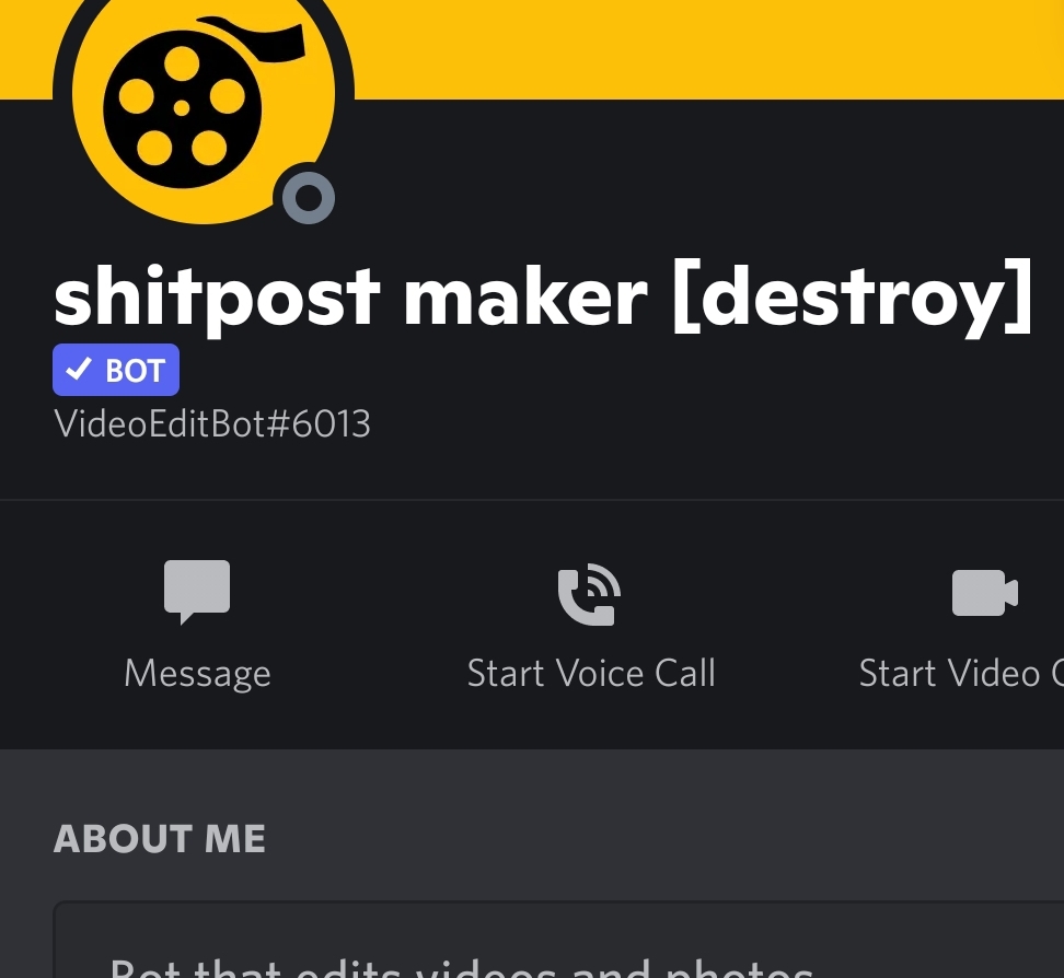 Bot is offline again · Issue #42 · GanerCodes/videoEditBot · GitHub