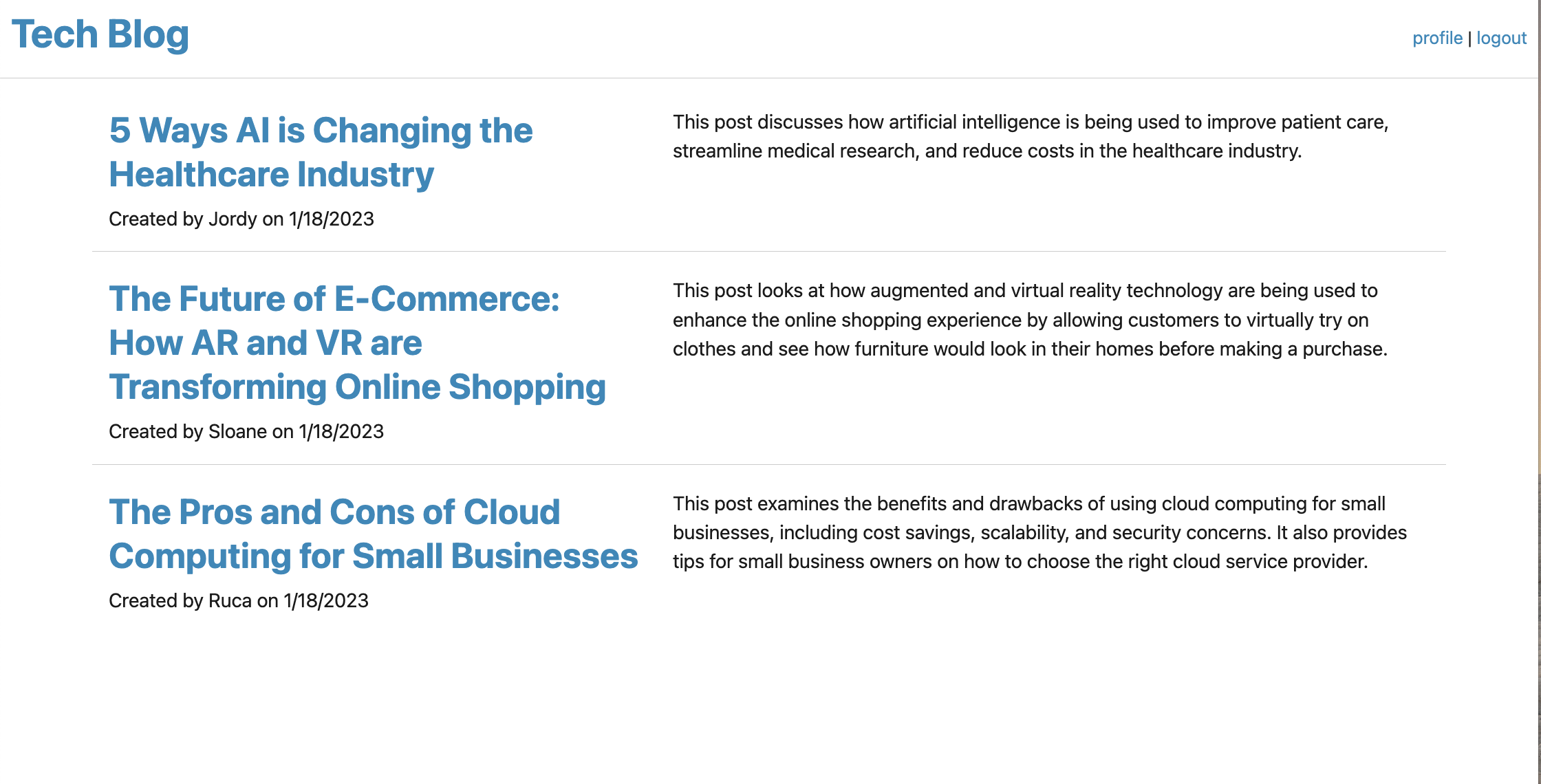 GitHub - kennacapri/14-MVC-techblog