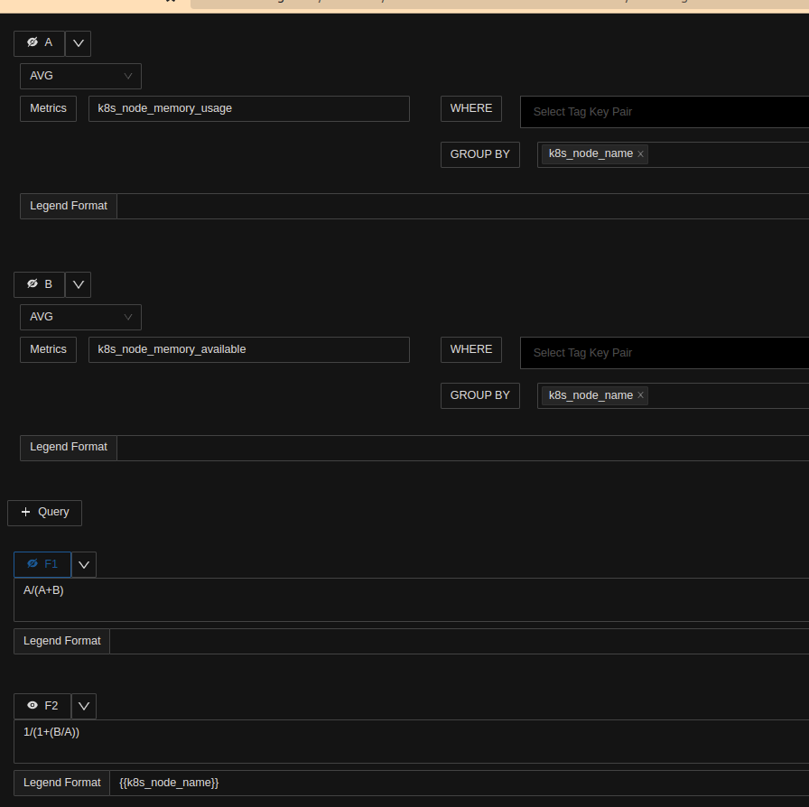 Dashboard: Formulae fails when multiple instance of same query used · Issue #1977 · SigNoz ...