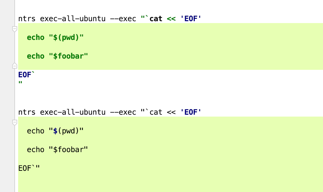 syntax highlighting is good - but one small bug · Issue #736 · BashSupport/BashSupport · GitHub