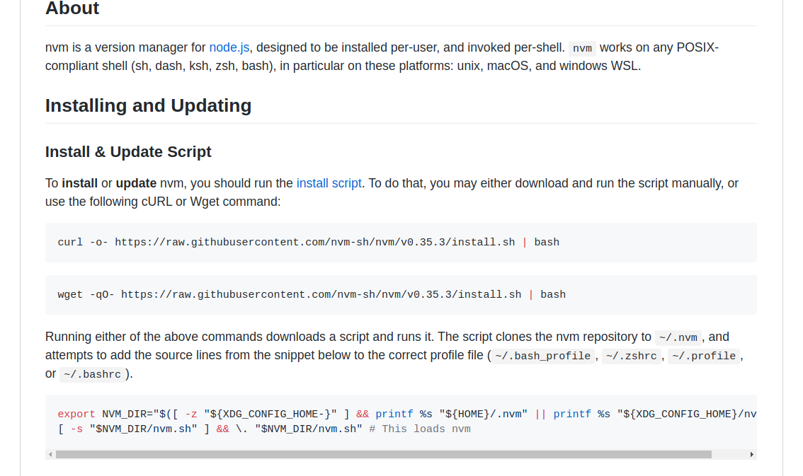 Nvmsanitizepath Npmconfigprefix Command Not Found · Issue 2184 · Nvm Shnvm · Github 