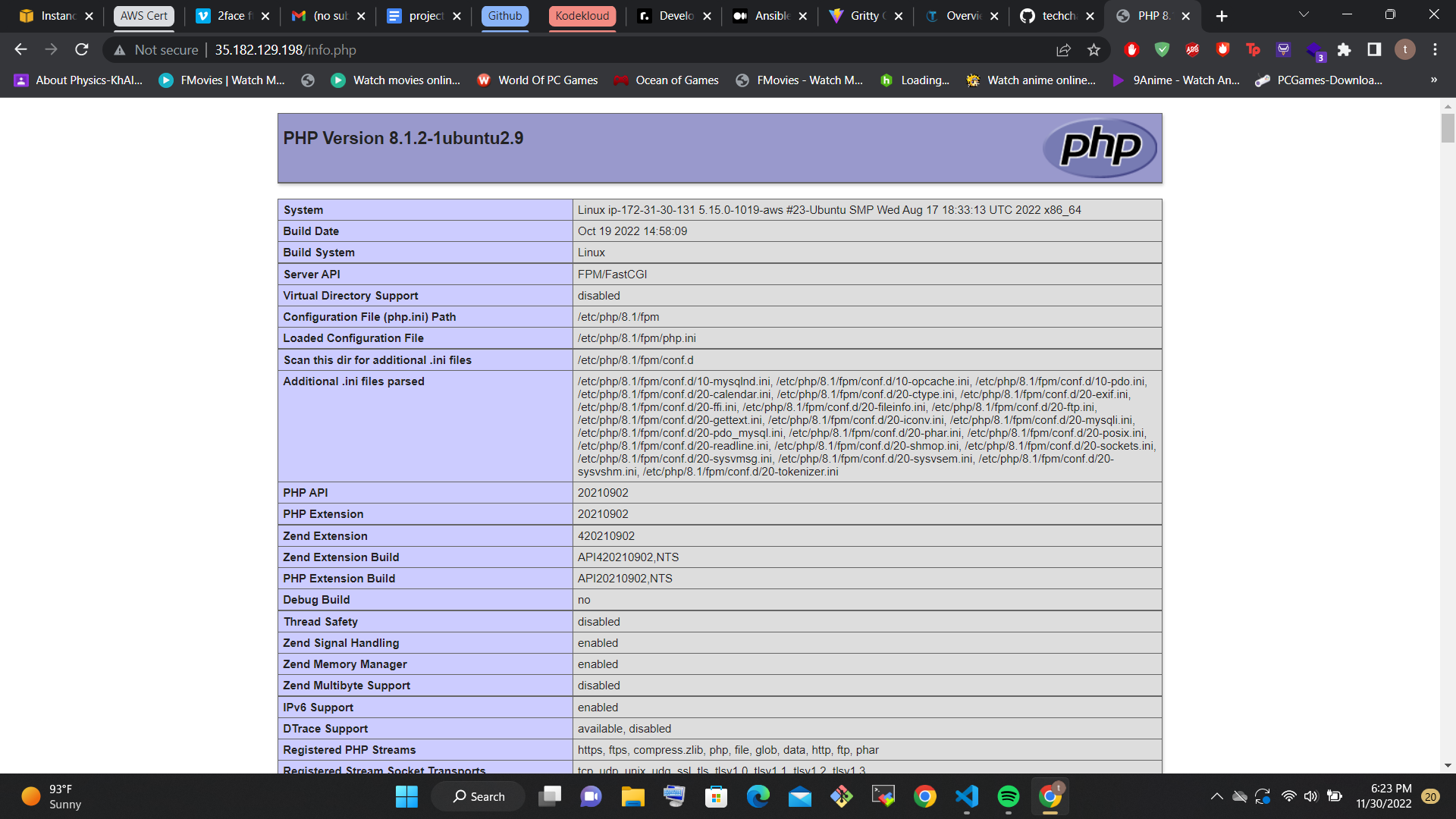 GitHub - tobisreal/projec2: LEMP stack