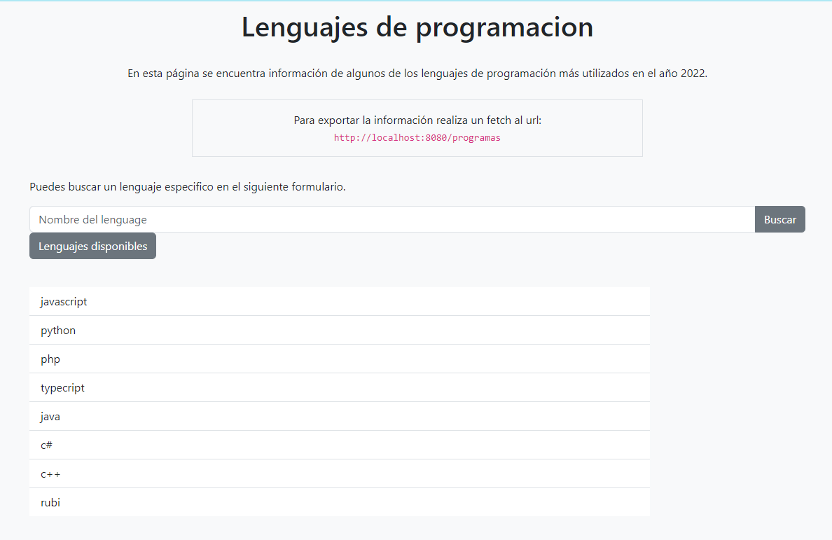 GitHub - Carlopsd/API-REST-Lenguajes-programacion: Una Api sobre información de lenguajes e ...