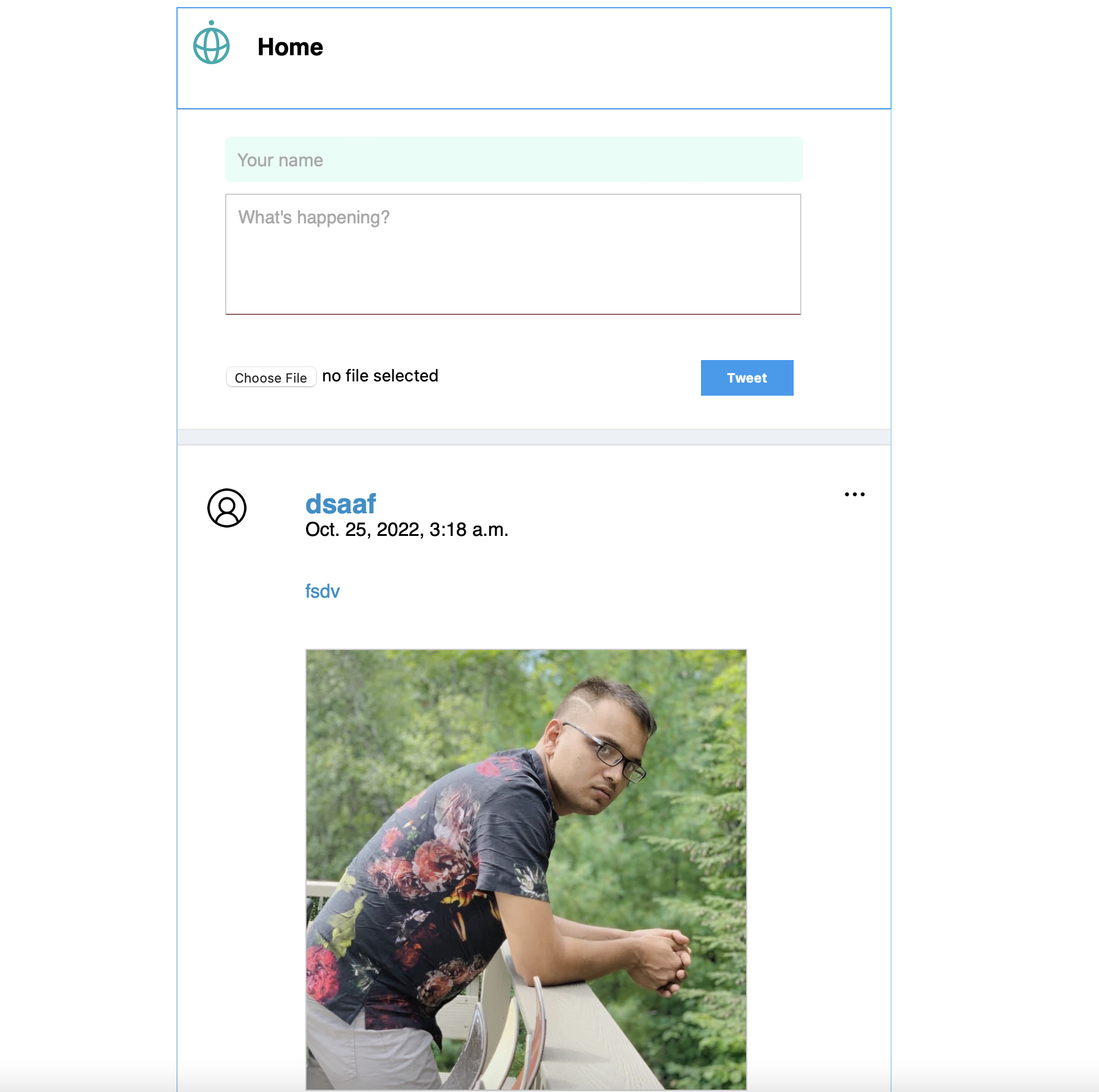 GitHub - AkashMSRA/Twitter-Clone