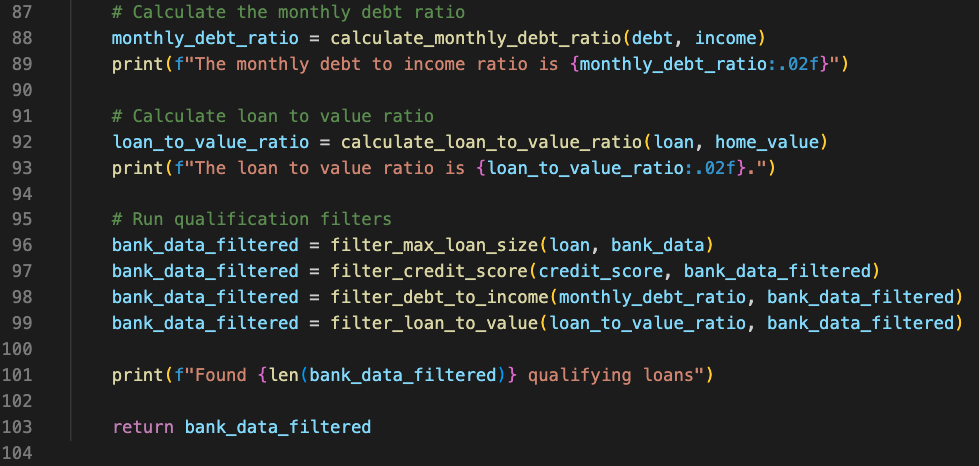 GitHub - AlexanderValenzuela/Loan_Qualifier_App: Loan qualification tool that provides a ...