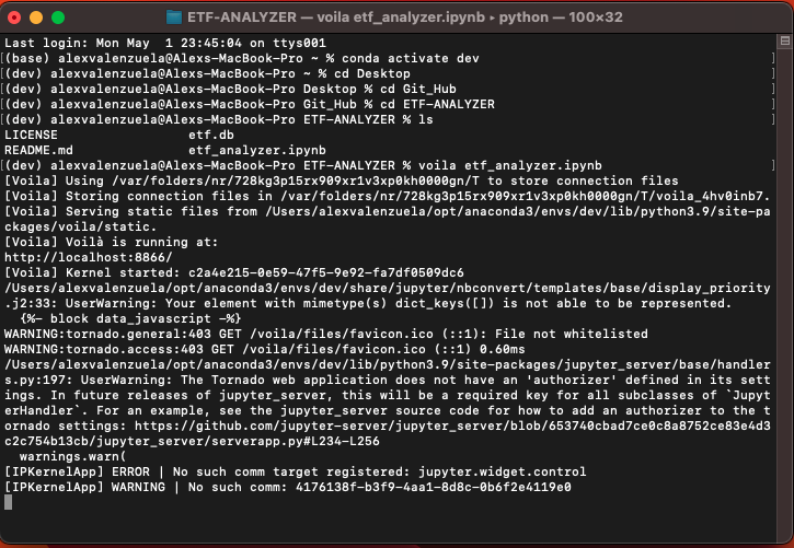 GitHub - AlexanderValenzuela/ETF-ANALYZER