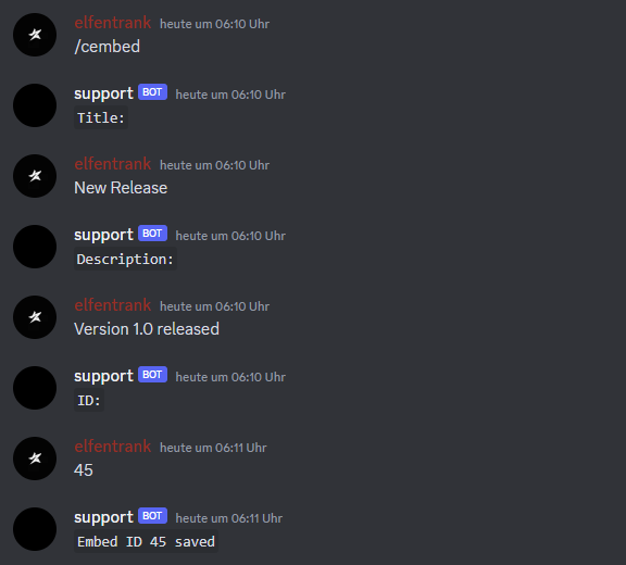 Github Elfentrankdiscord Embed Builder