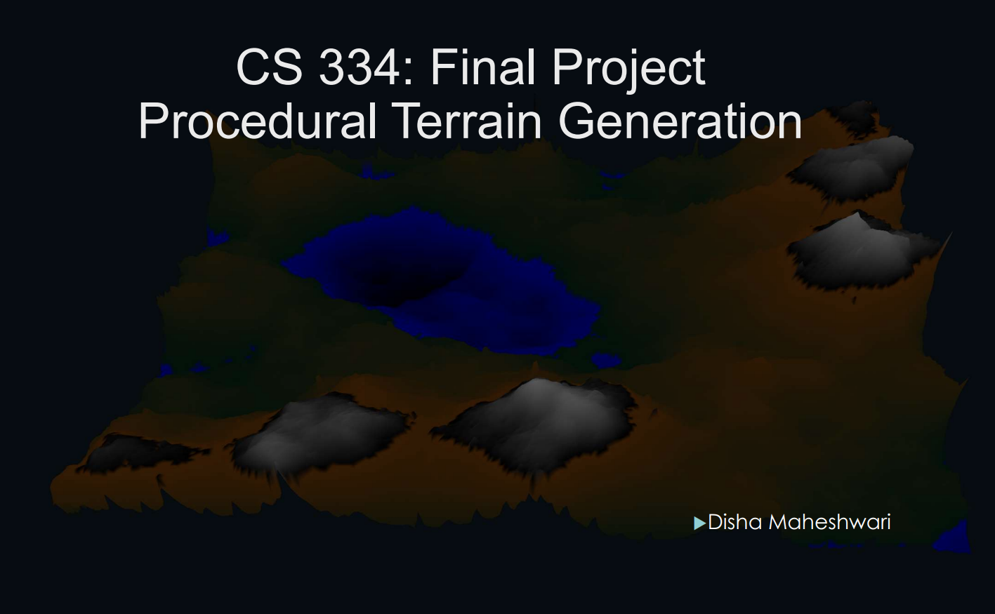 Github Disha101003 Procedural Terrain Generation