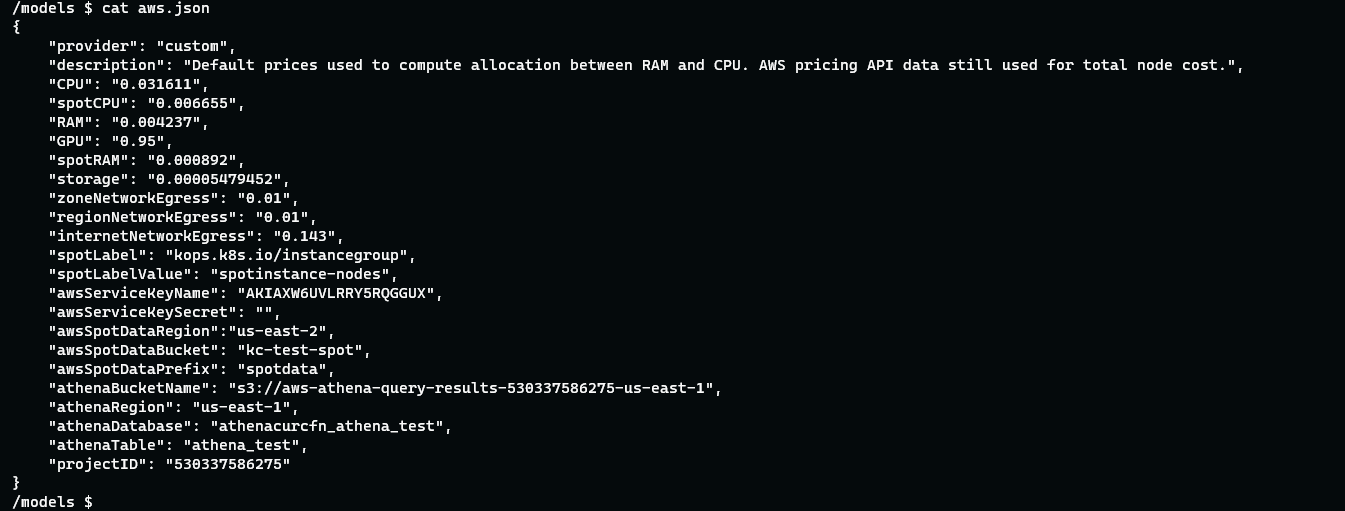 Custom Cost with opencost for AWS · Issue #1756 · opencost/opencost · GitHub