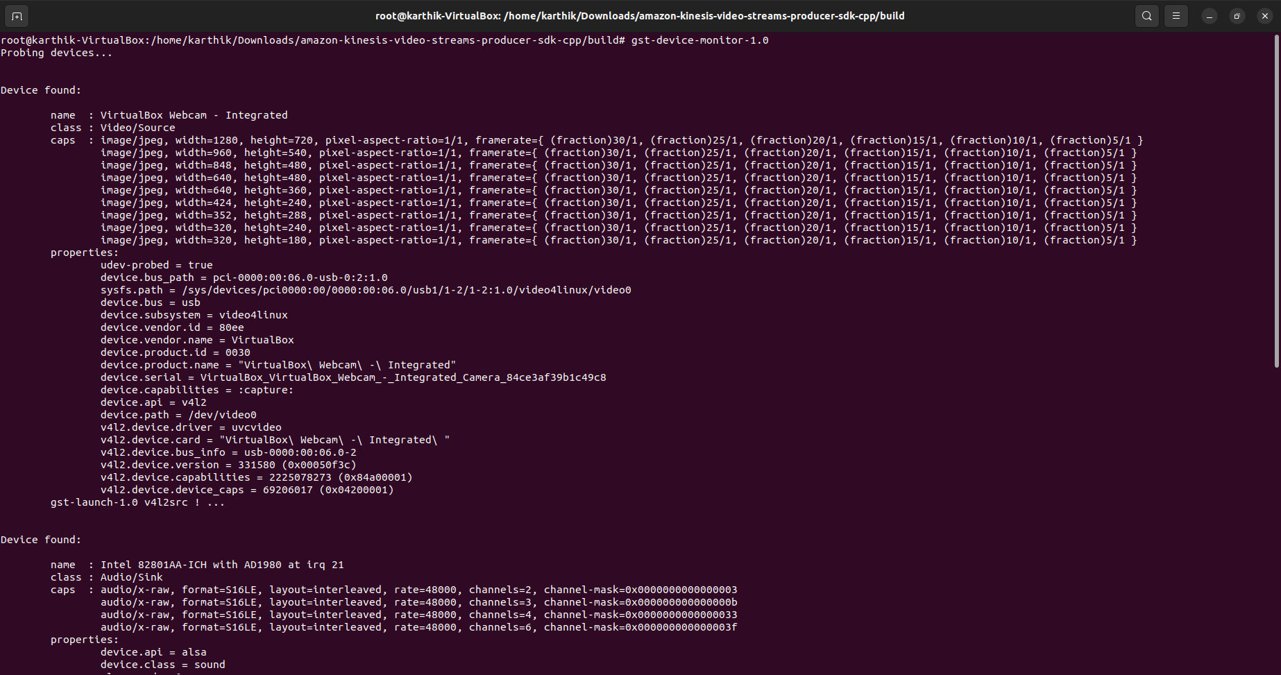 [BUG] ERROR: from element /GstPipeline:pipeline0/GstV4l2Src:v4l2src0: Internal data stream error ...