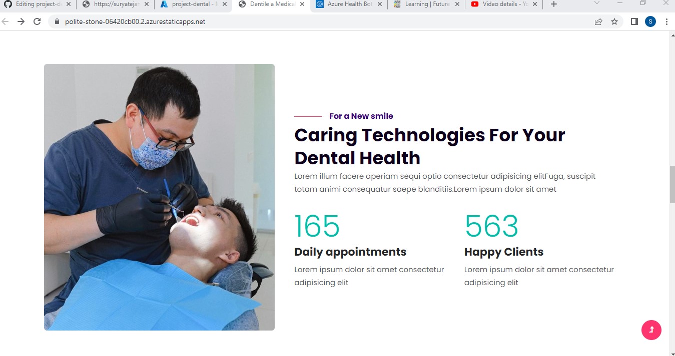 GitHub - suryatejanukala/project-dental: this website is about dental