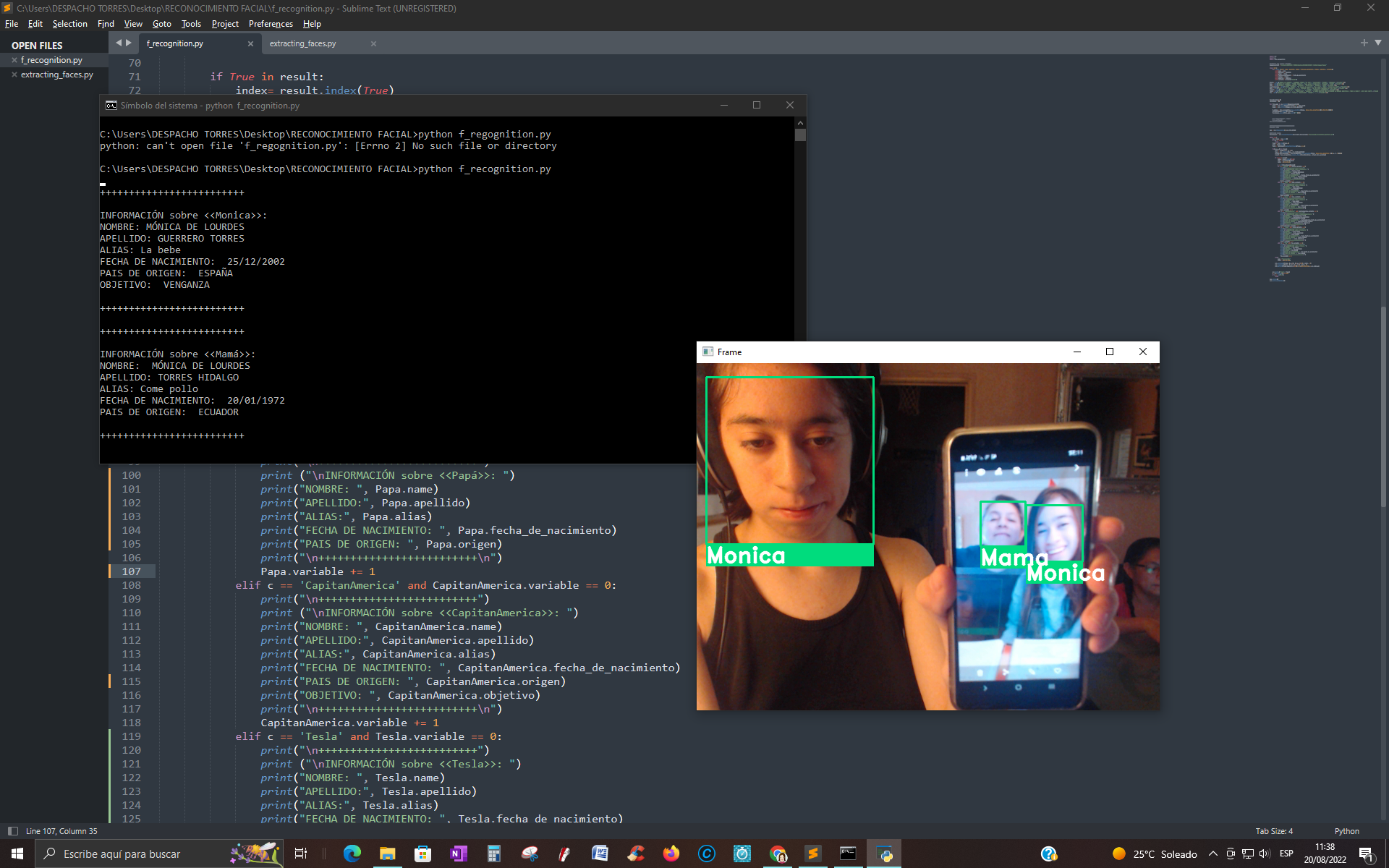 GitHub - MoniGithub25/RECONOCIMIENTO-FACIAL-CON-FACE-RECOGNITION