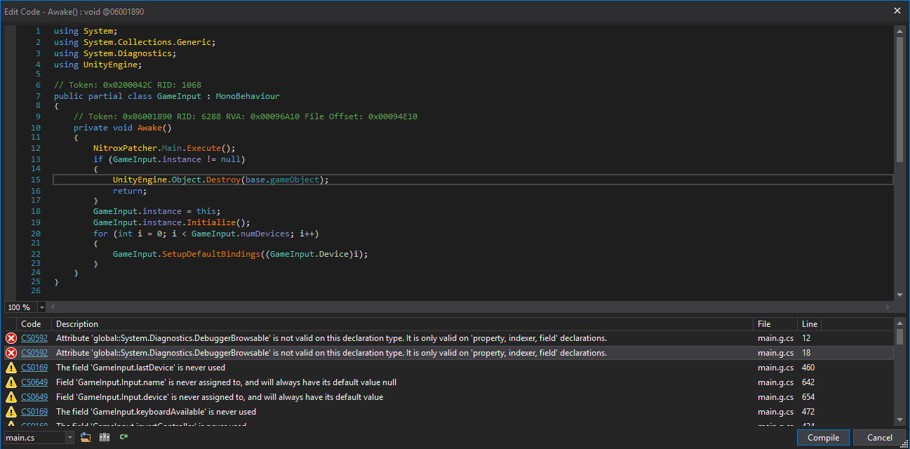 Cannot inject NitroxPatcher.dll · Issue #261 · SubnauticaNitrox/Nitrox · GitHub