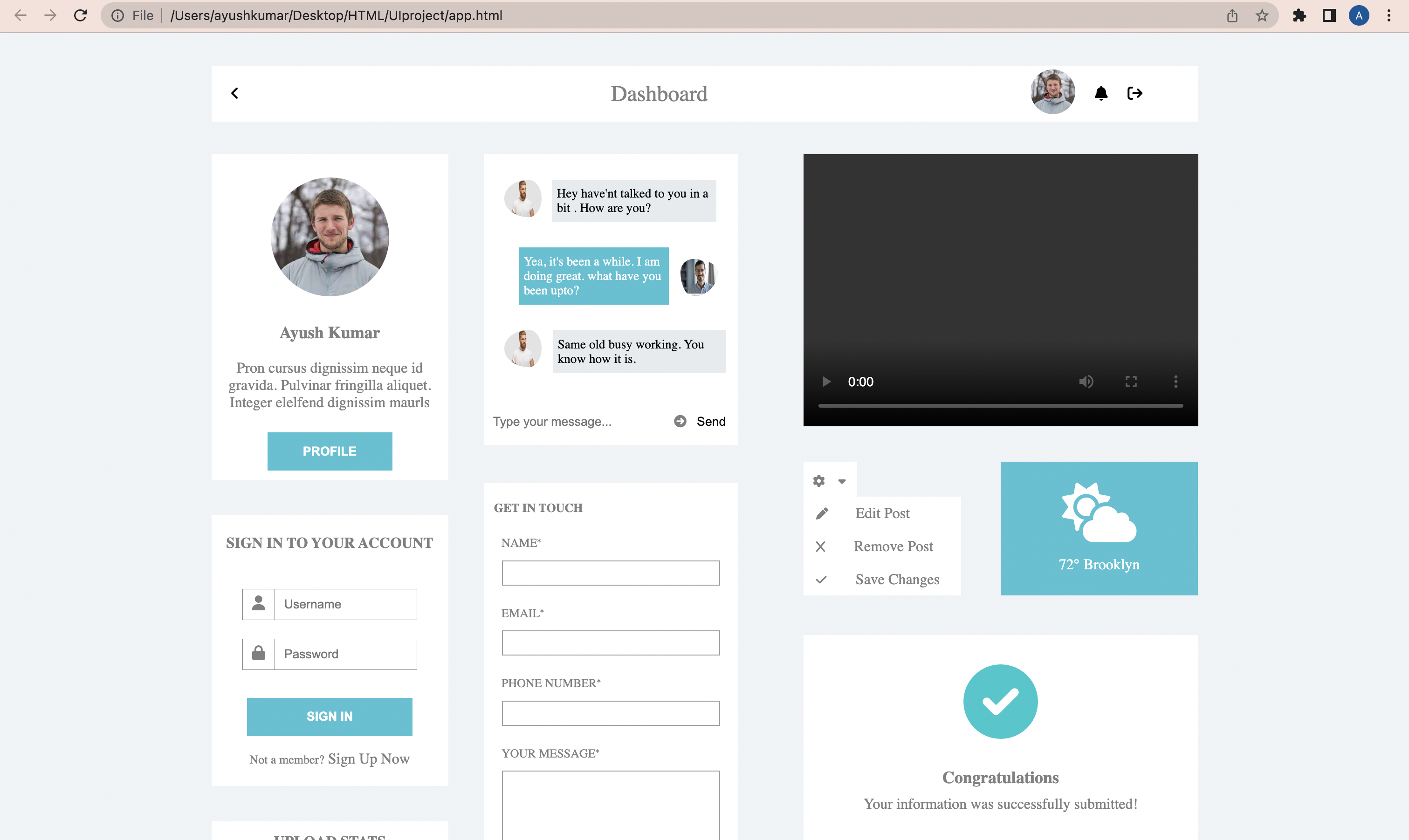 GitHub - ayush-kumar-meesho/UIProject