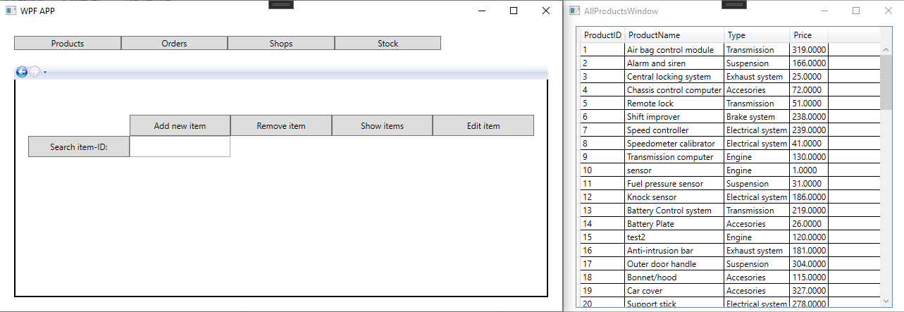 GitHub - MarcinD12/WPF-Demo: Simple WPF/Database app -Copy form school account