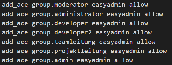 Easyadmin Does Not Open Although The Groups Have Permissons · Issue 588 · Blumlaut Easyadmin