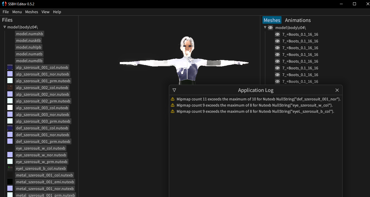 Where are the textures :o · Issue #70 · ScanMountGoat/ssbh_editor · GitHub