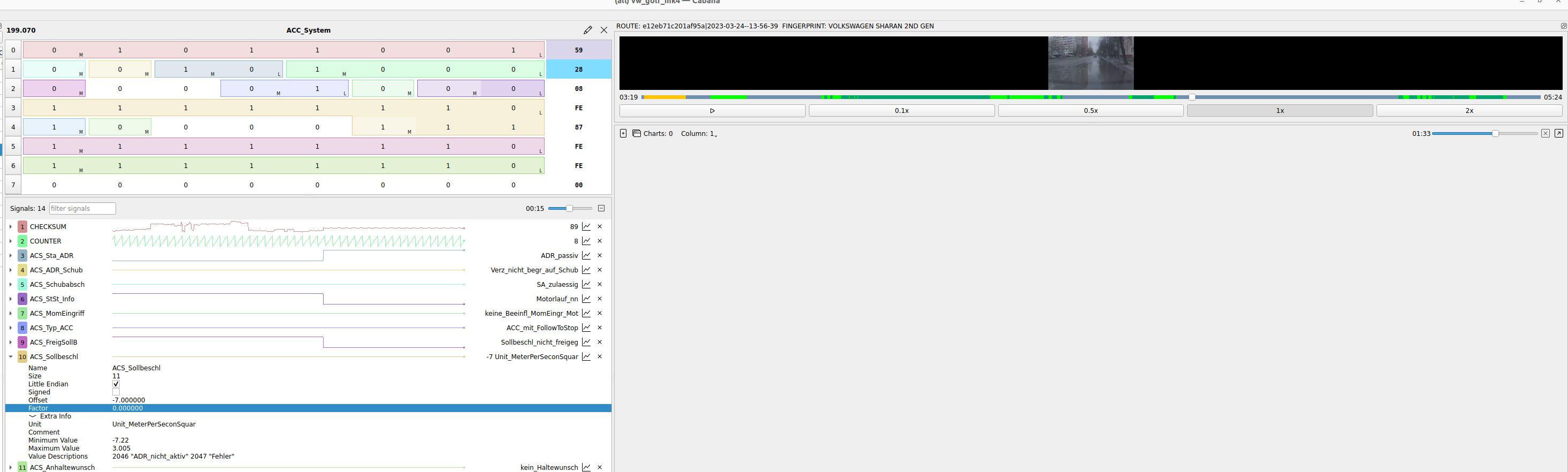 New cabana doesn't display acceleration correctly · Issue #28197 · commaai/openpilot · GitHub