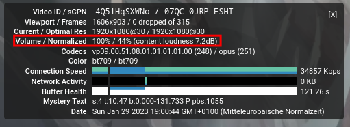 [Enhancement] normalize audio volume · Issue #3600 · iv-org/invidious ...