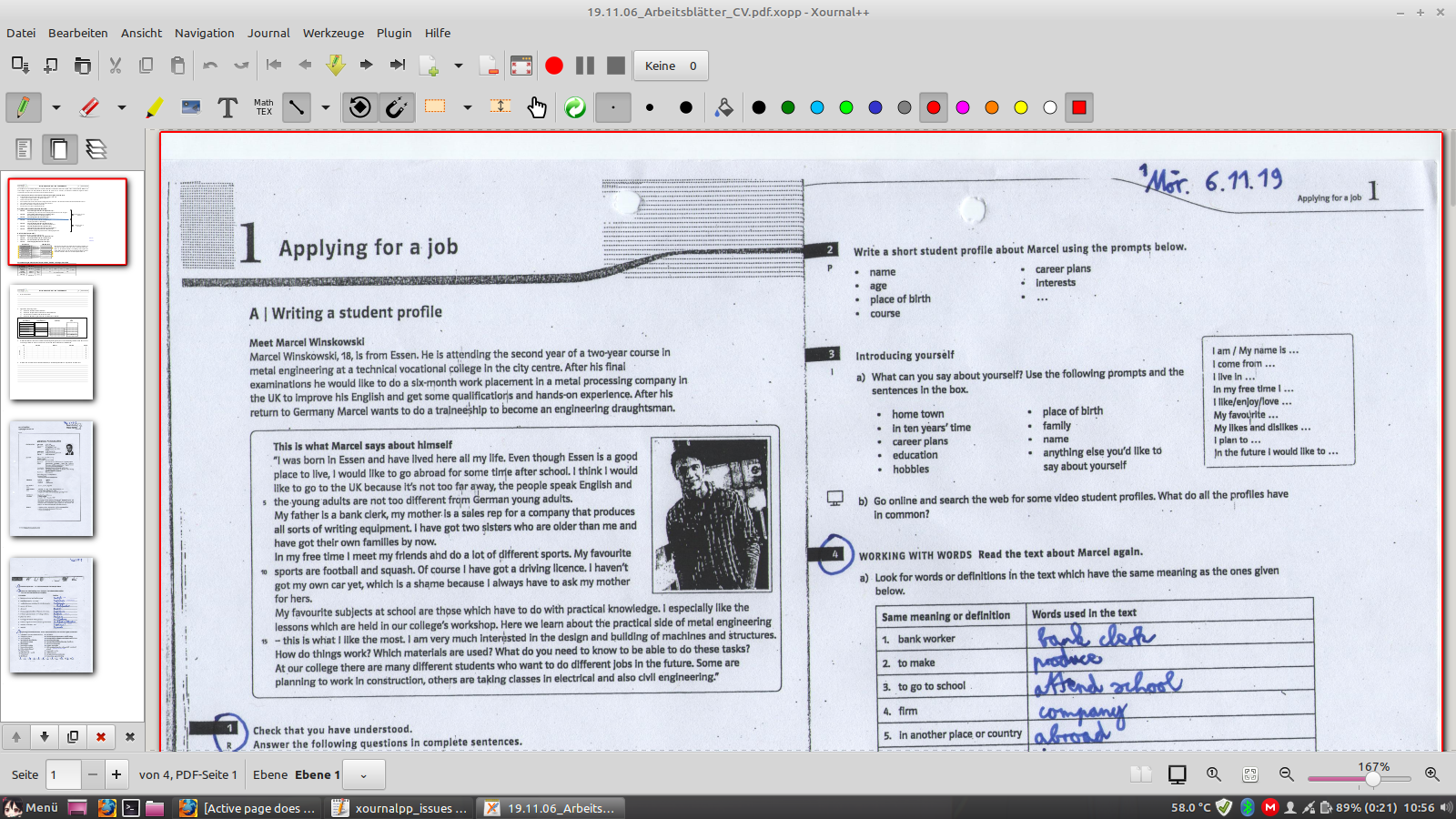 Switching between last opened documents does not always update ...