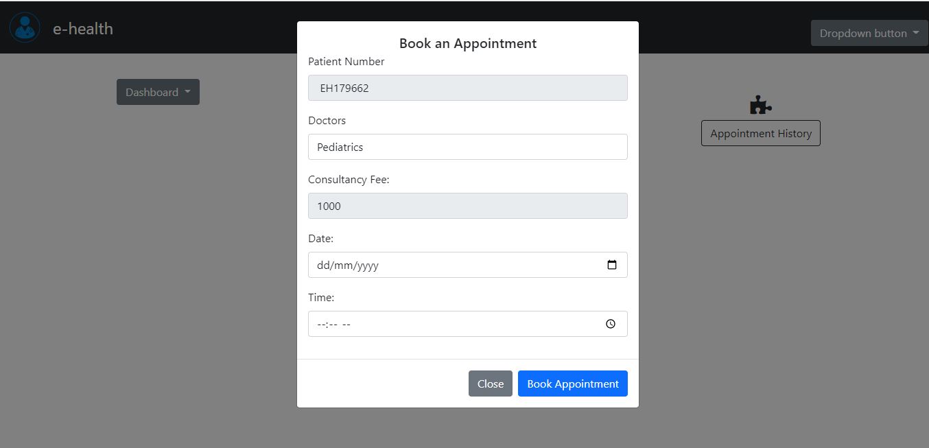 GitHub - solTech001/e-health