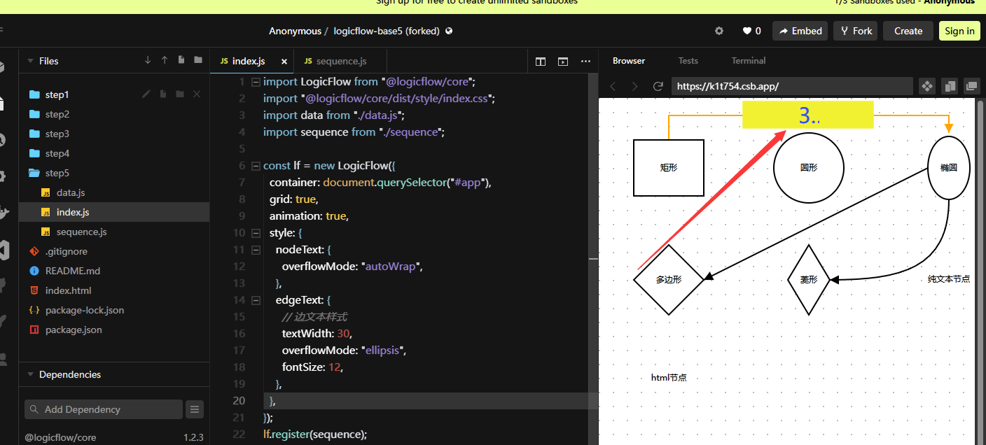 [Bug report] edgeText使用ellipse , 文字已经省略, 背景仍旧是真实长度 · Issue #1132 · didi/LogicFlow · GitHub