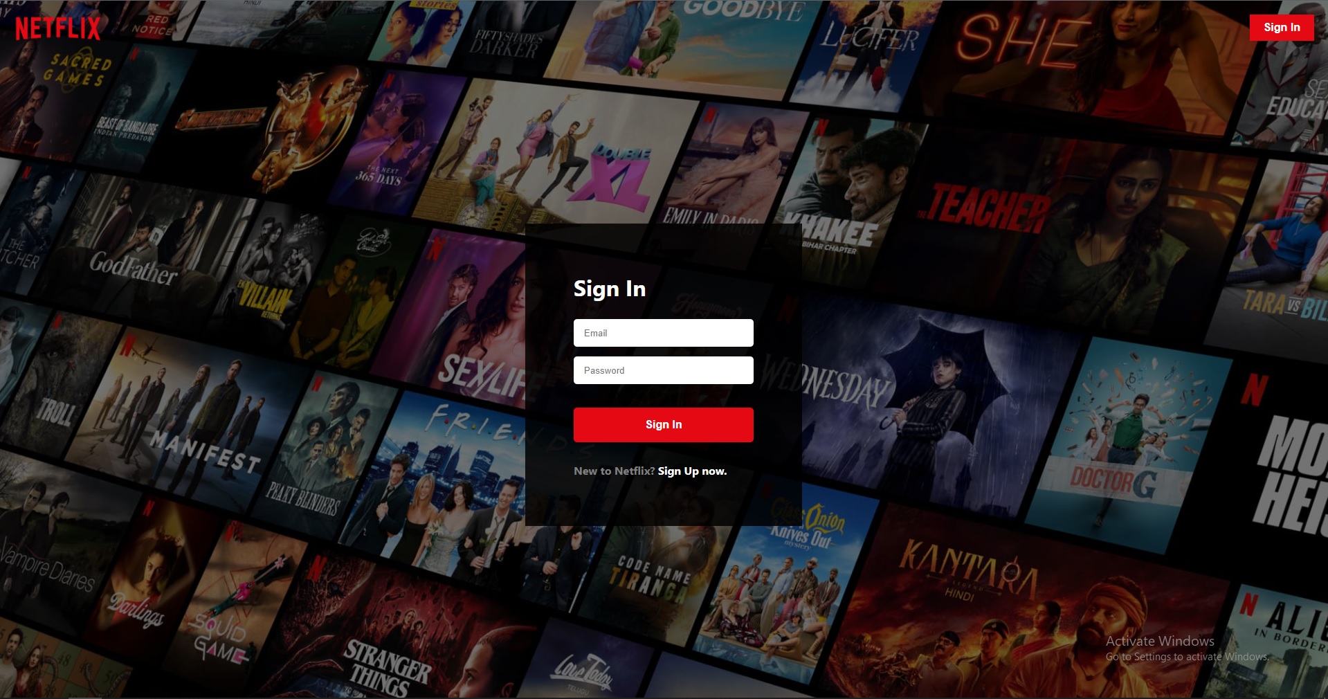 GitHub - ansarianas23/Netflix-Clone: A Netflix clone with login and logout funcionality using ...