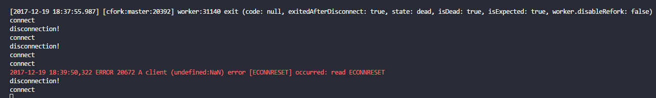 egg-socket.io 丢失客户端连接时的错误信息 · Issue #1848 · eggjs/egg · GitHub