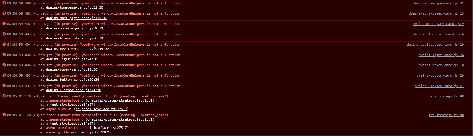 After 2023.9 update - Custom element doesn't exist · Issue #726 · dwainscheeren/dwains-lovelace ...
