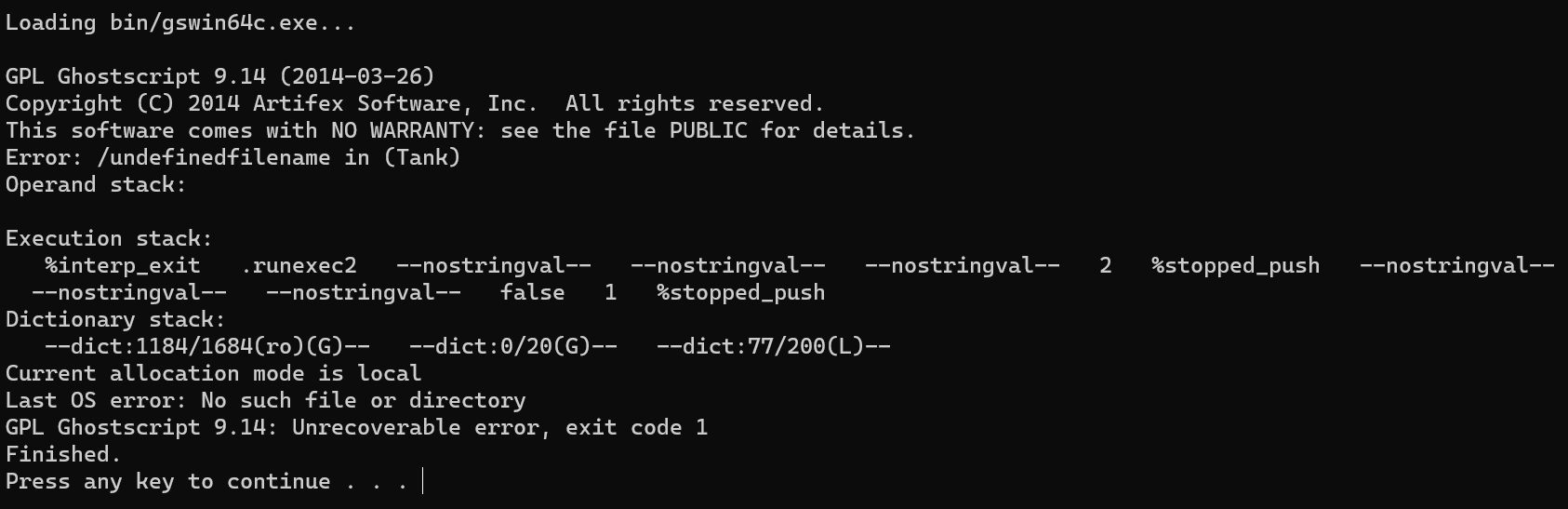 Error with no output on Windows 11 · Issue #1 · KubaSzostak/pdf-to-jpg · GitHub
