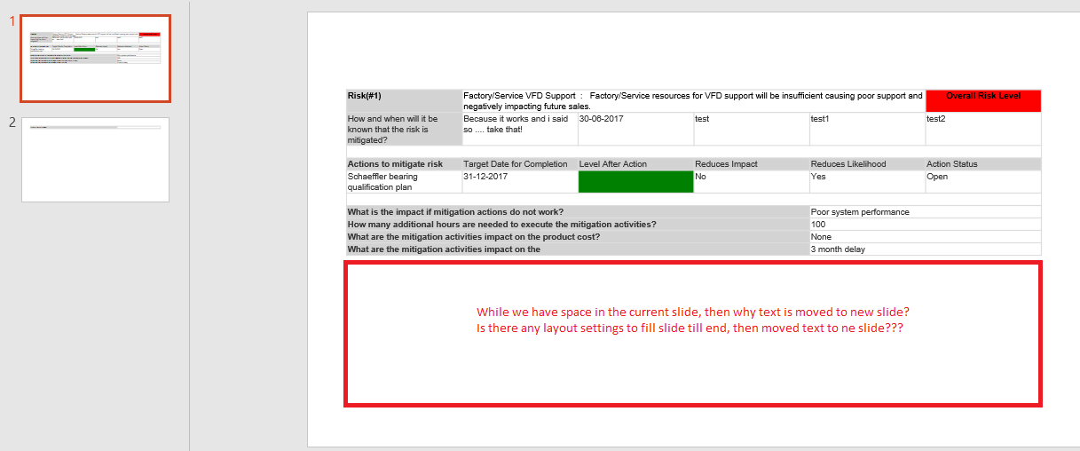 Show table data into ONLY one Slide · Issue #303 · gitbrent/PptxGenJS · GitHub