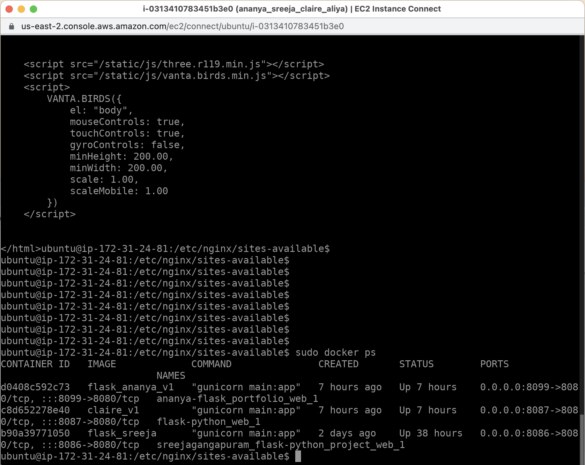 Sreeja's Week 6 Hacks: Deployment · Issue #9 · sreejagangapuram/Sreeja-Gangapuram · GitHub