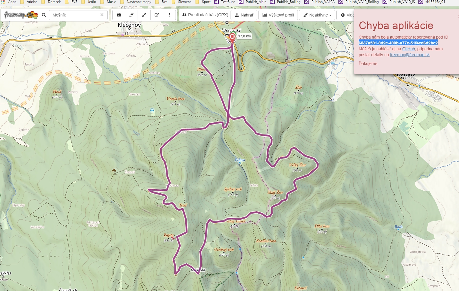 Export/Import merania vzdialenosti · Issue #338 · FreemapSlovakia/freemap-v3-react · GitHub