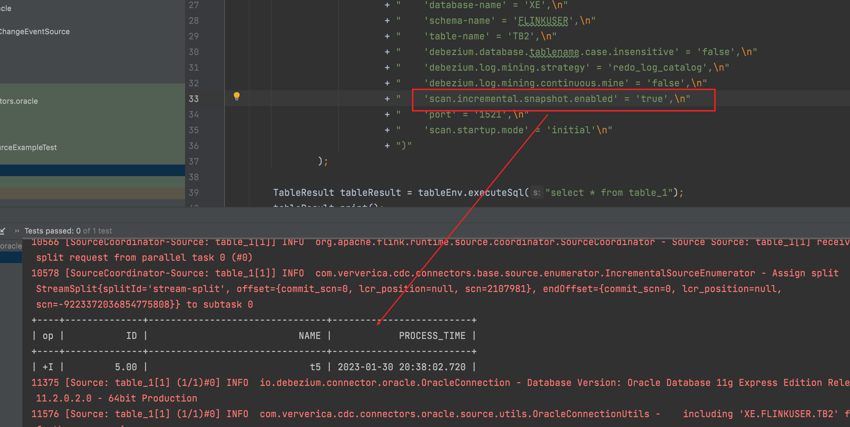 Oracle CDC 2.3 can only read one record during snapshot reading · Issue #1886 · apache/flink-cdc ...