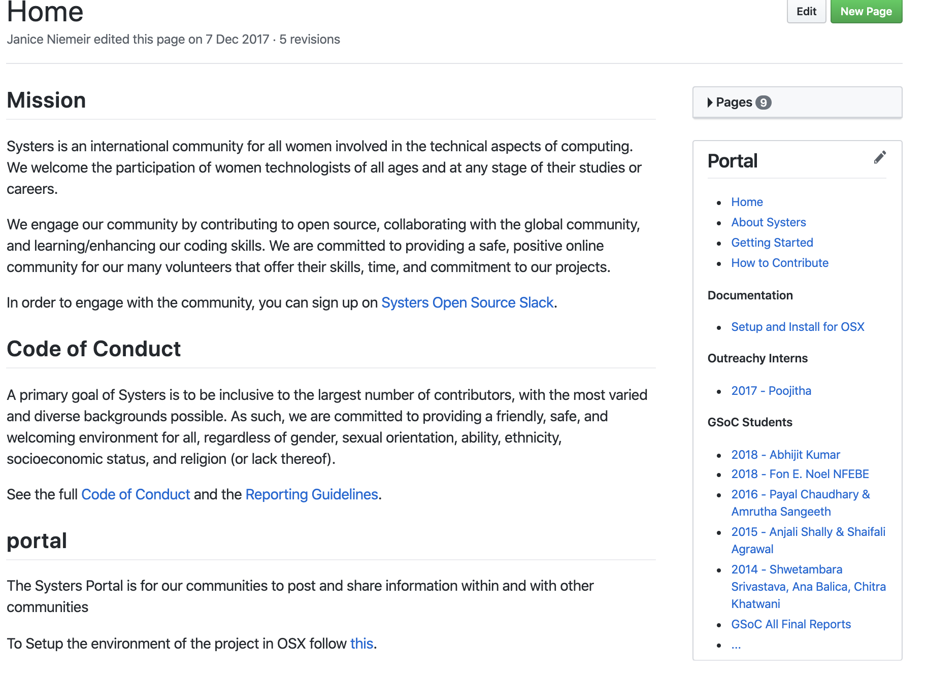 Wiki Sidebar Update · Issue #368 · anitab-org/portal · GitHub