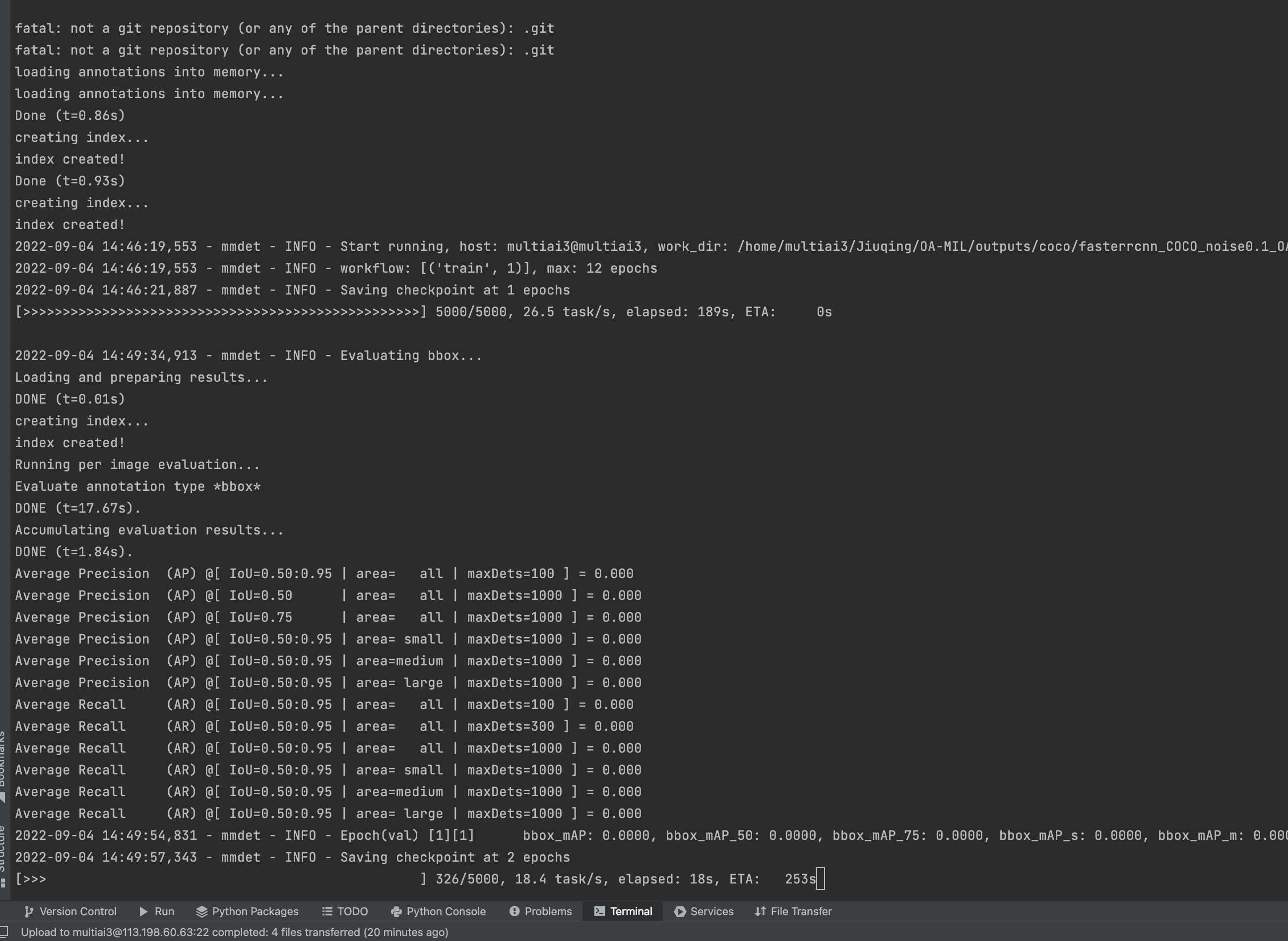 There Are Some Errors When I Train Coco · Issue 3 · Cxliu0oa Mil · Github